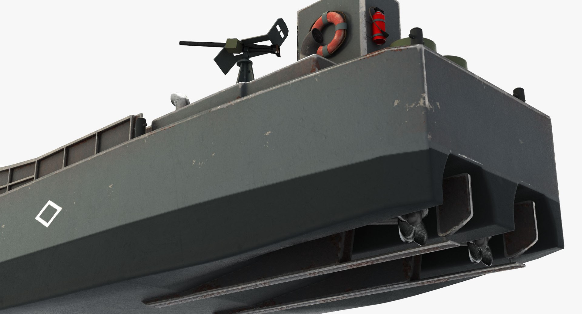 3d Landing Craft Mechanical Lcm