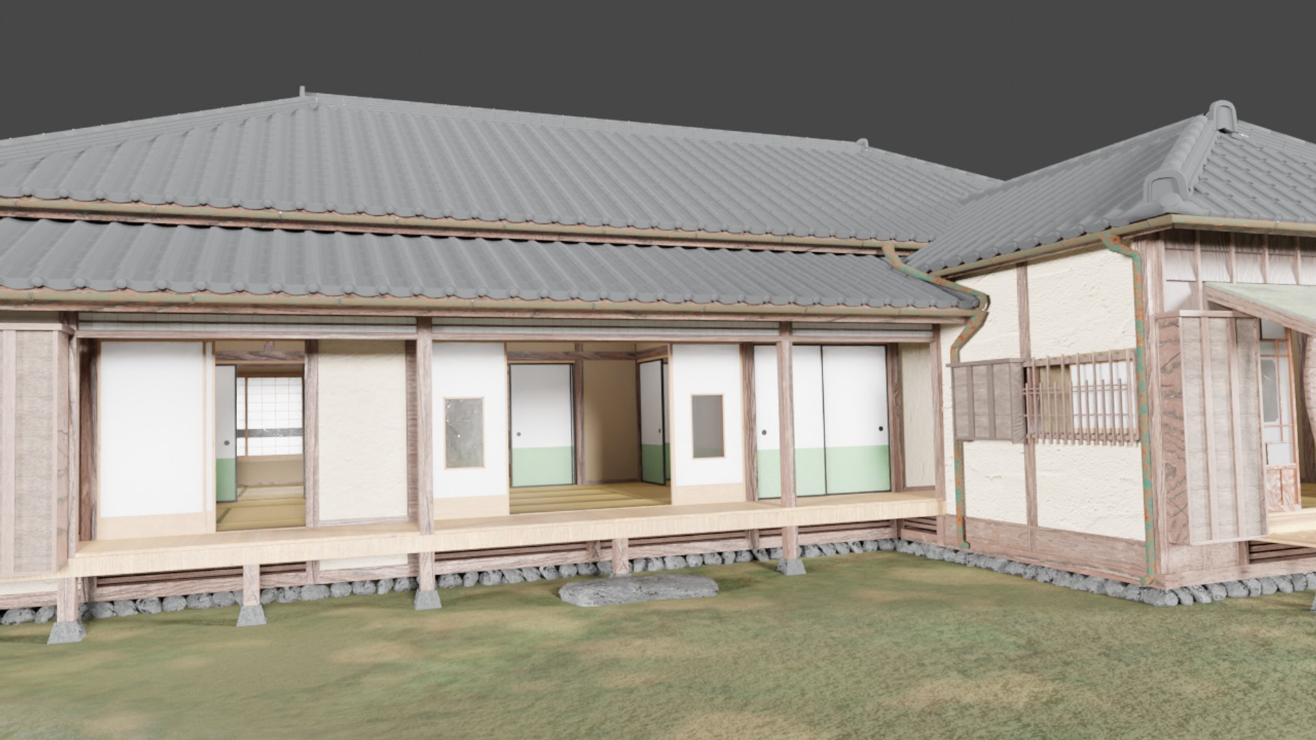 Japanese Famous Writer Natsume Souseki House 3D Model - TurboSquid 2014231
