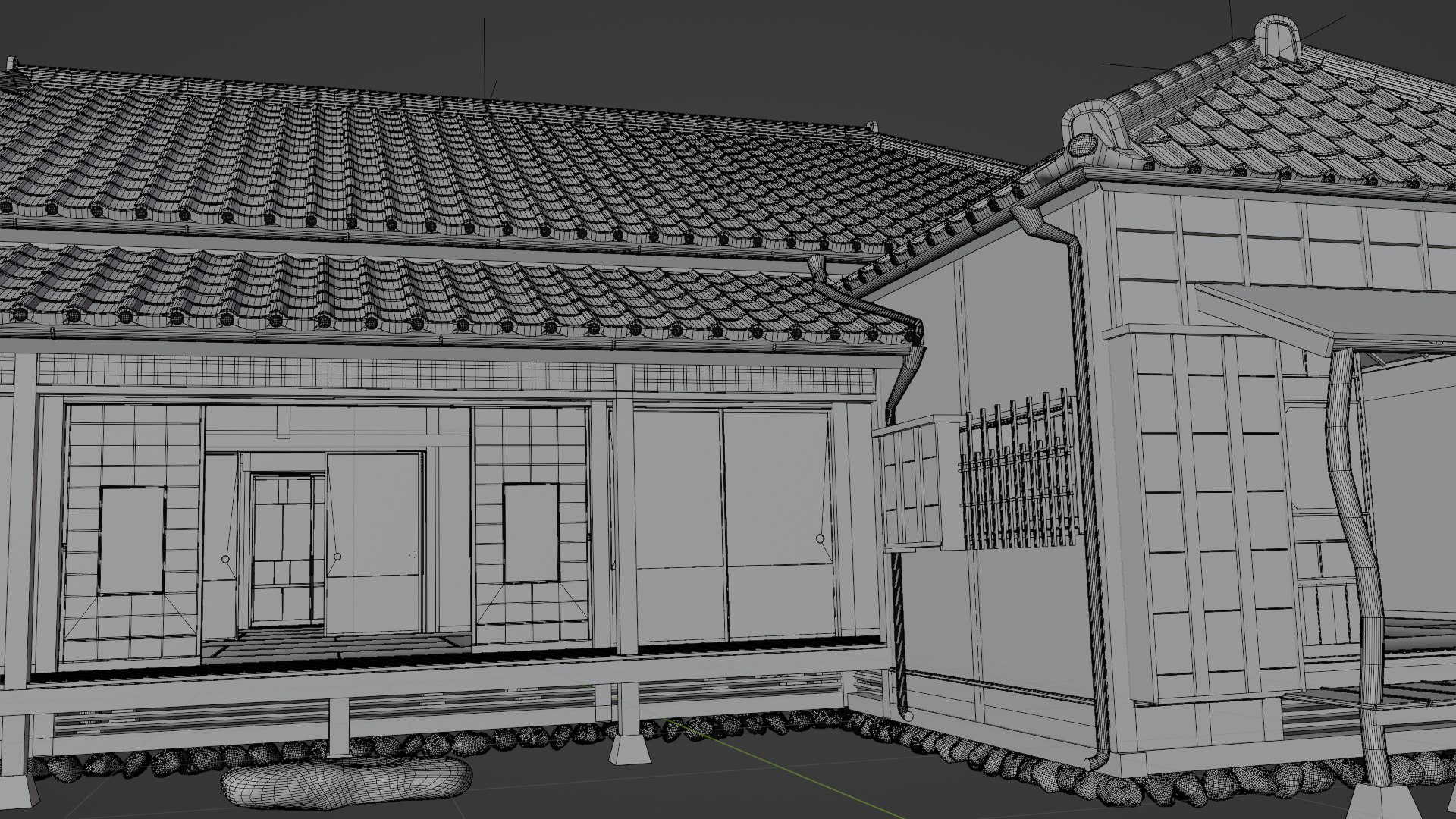 Japanese Famous Writer Natsume Souseki House 3D Model - TurboSquid 2014231