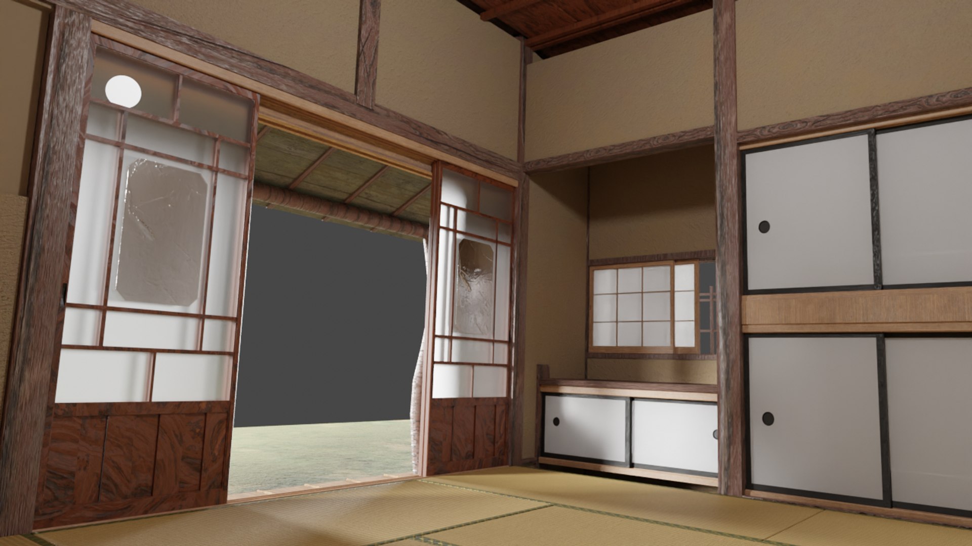 Japanese Famous Writer Natsume Souseki House 3D Model - TurboSquid 2014231