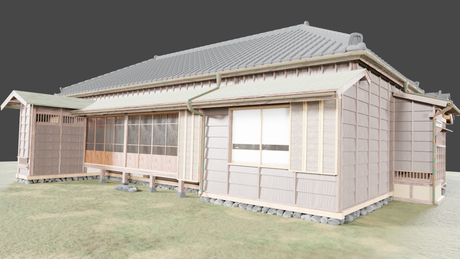 Japanese Famous Writer Natsume Souseki House 3D Model - TurboSquid 2014231