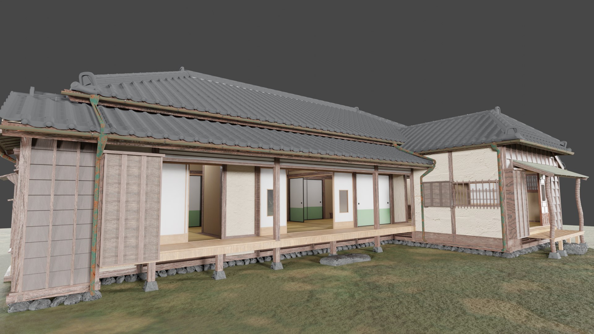 Japanese Famous Writer Natsume Souseki House 3D Model - TurboSquid 2014231