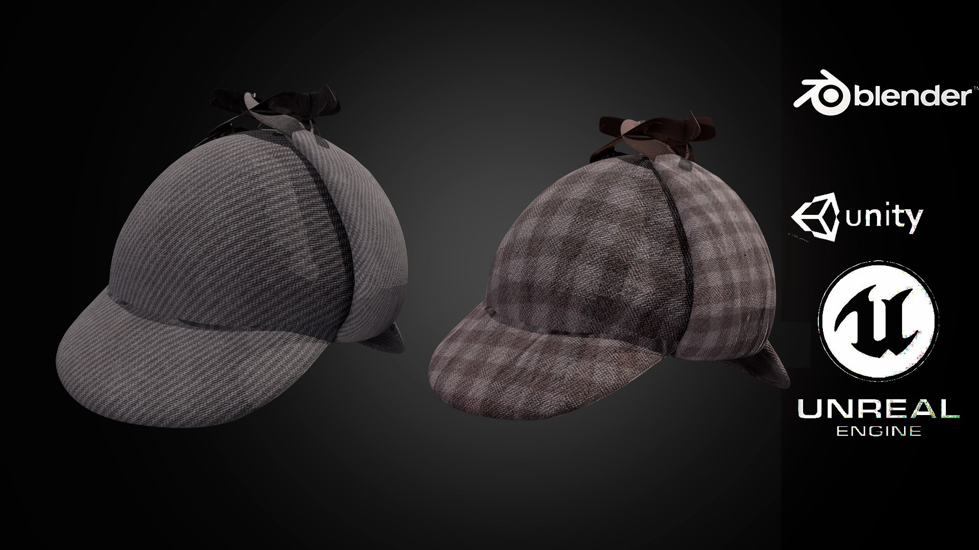 Detective Hat 3D Model - TurboSquid 2391034