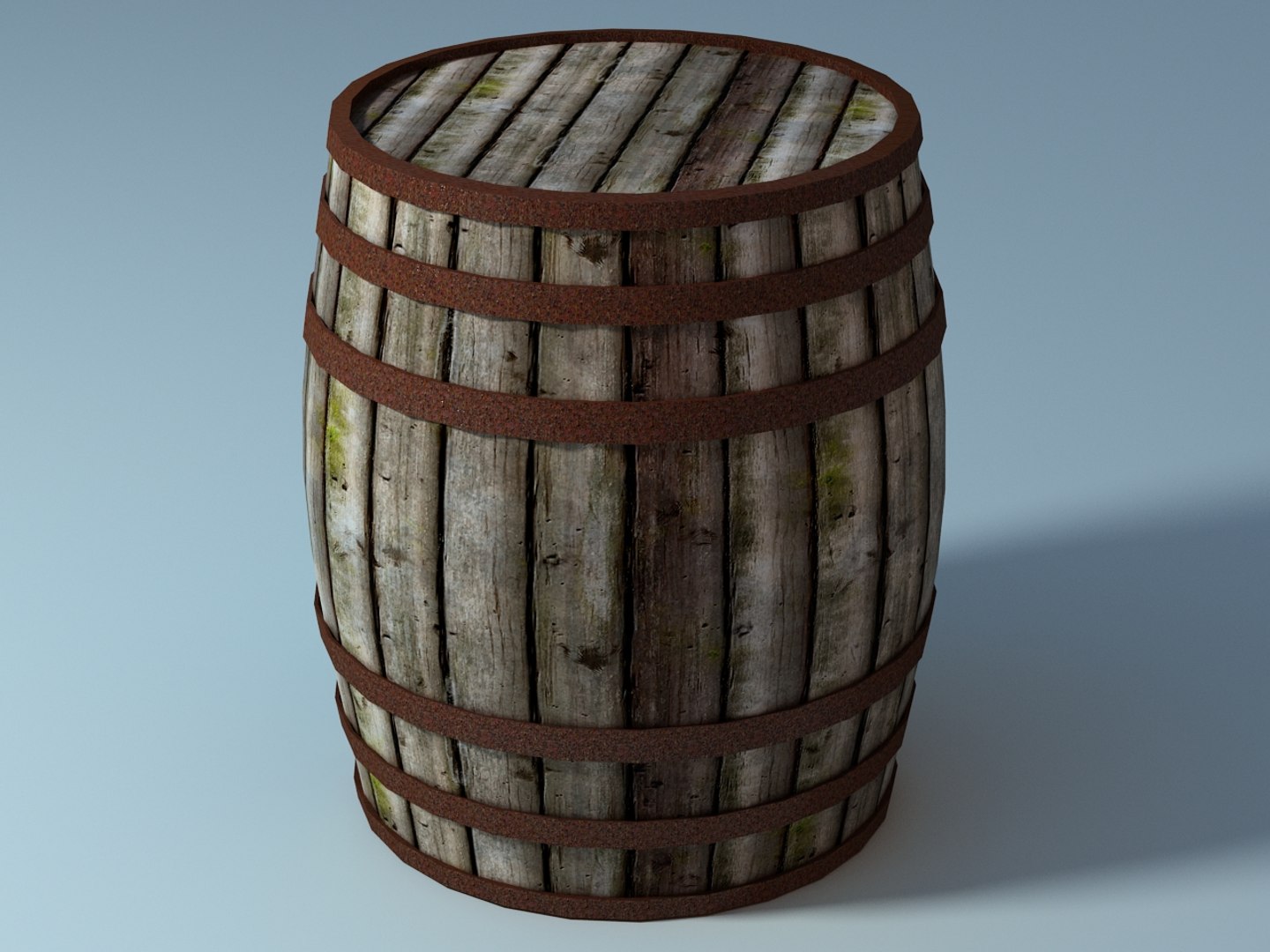3D wooden barrel - TurboSquid 723121