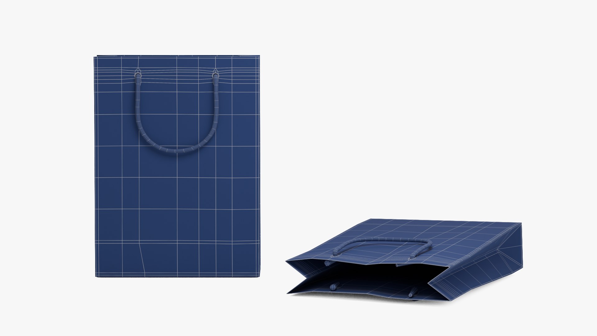 3D Paper Bag Model - TurboSquid 2320503