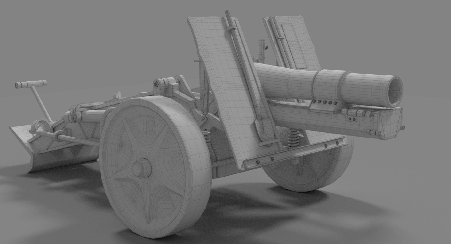 3d Canon Mortar