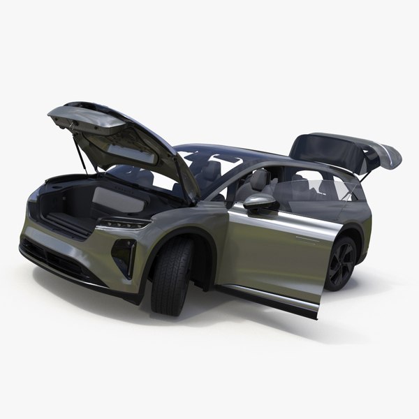 루시드 그래비티 올리브색 전기 SUV, 조명 오프 리깅 3D 모델 - TurboSquid 2296106