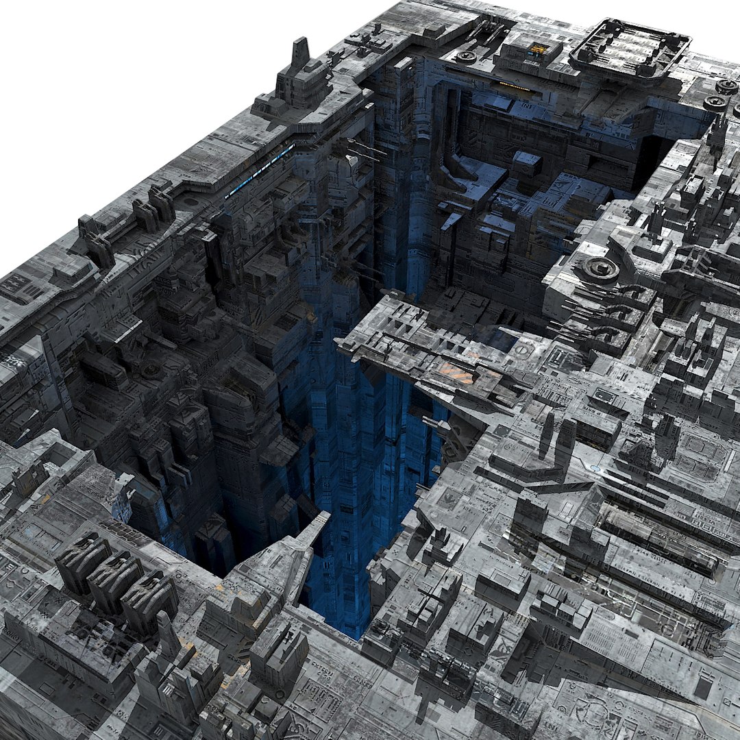 scifi human city pack max