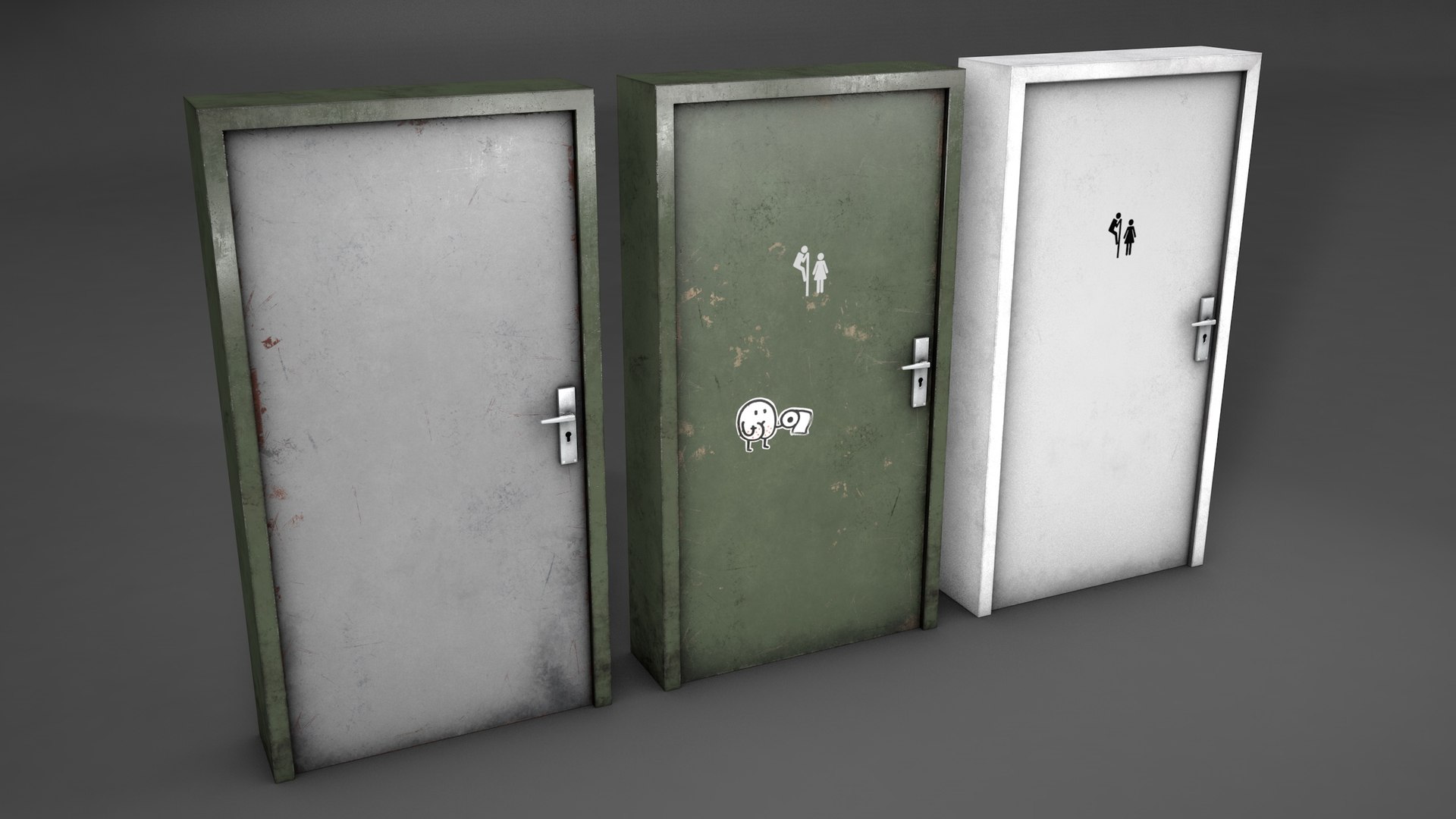 3D Basic Door Model - TurboSquid 1795650