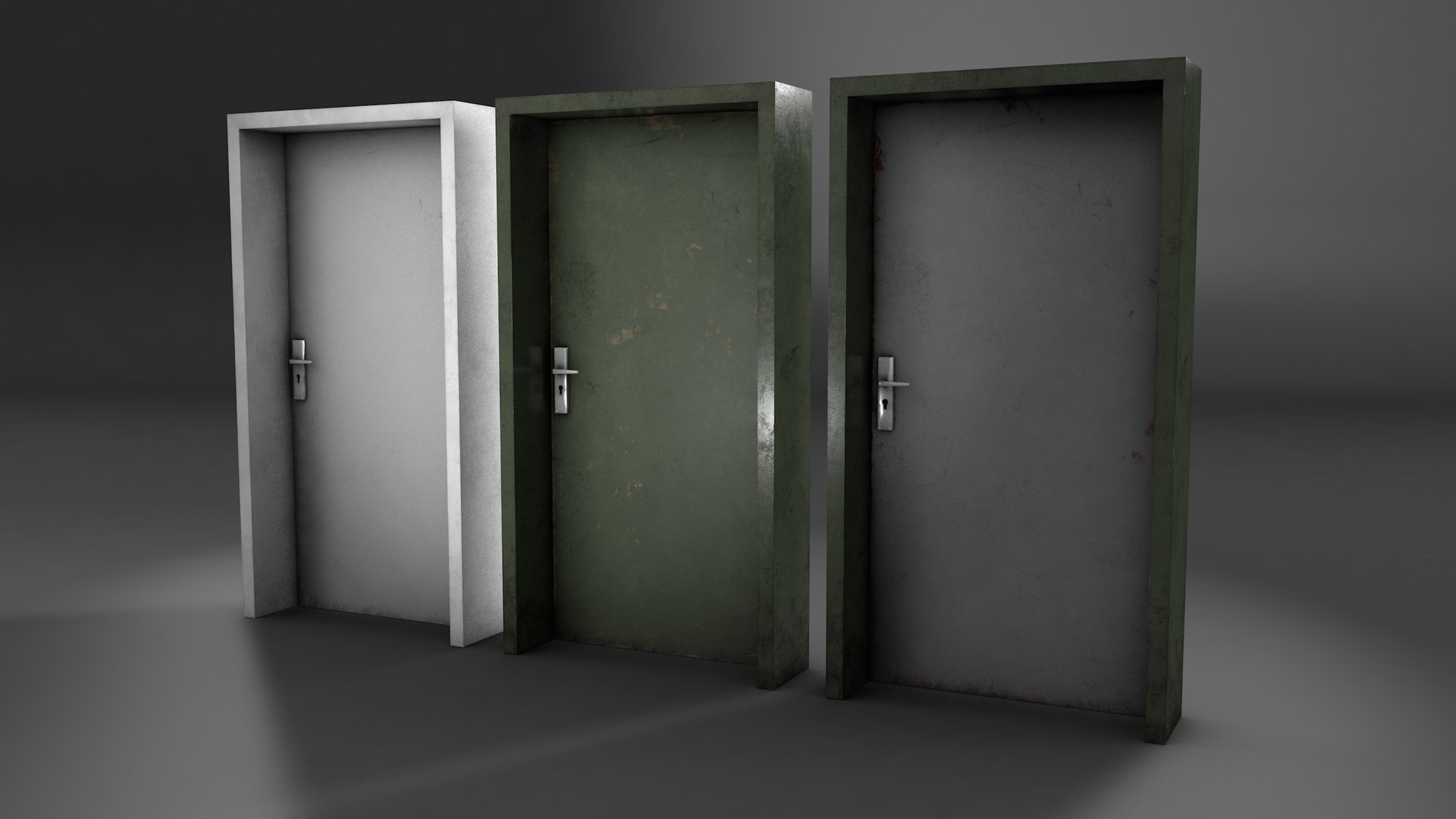3D Basic Door Model - TurboSquid 1795650