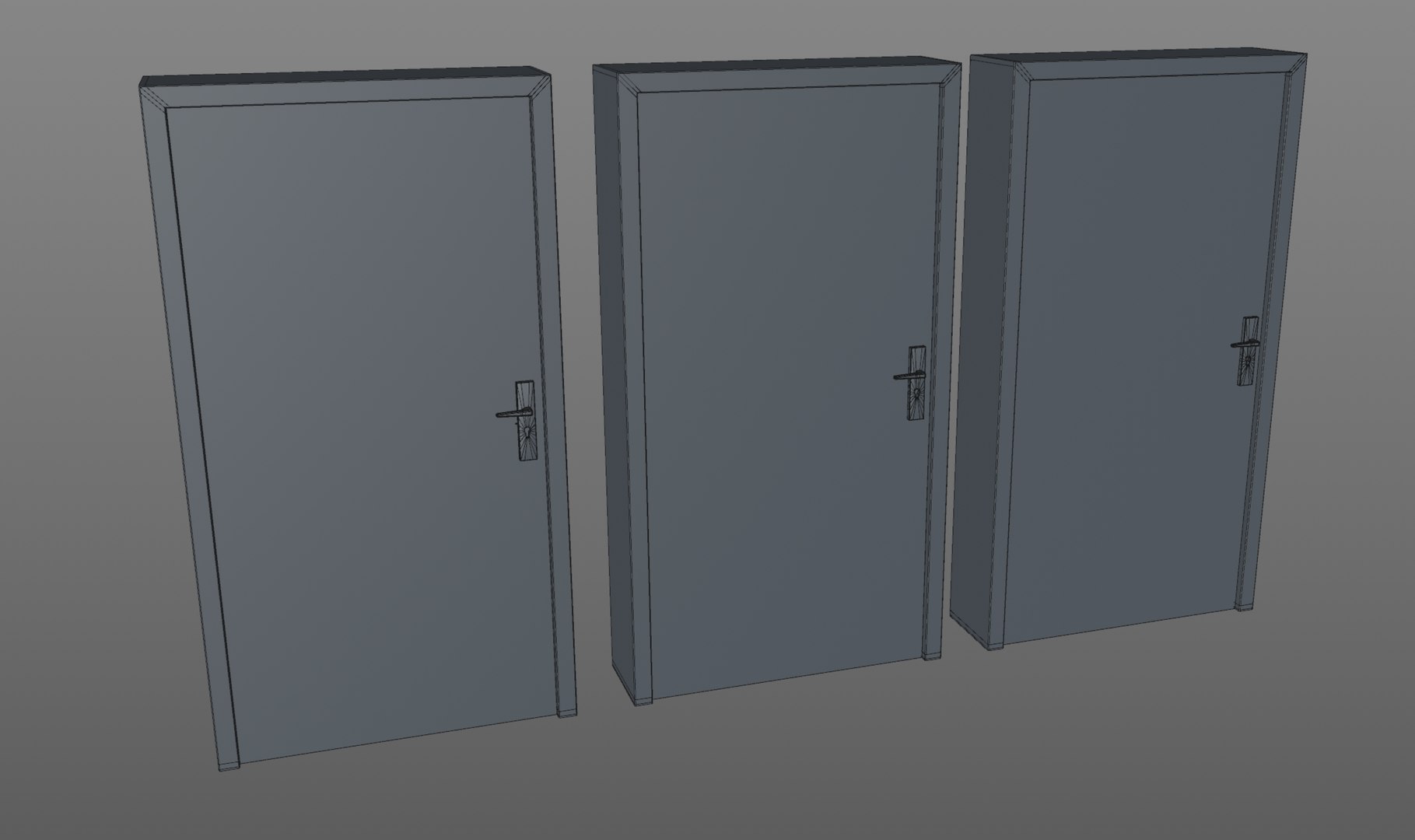 3D Basic Door Model - TurboSquid 1795650