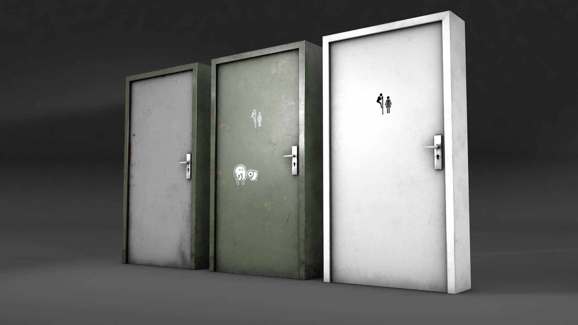 3D Basic Door Model - TurboSquid 1795650