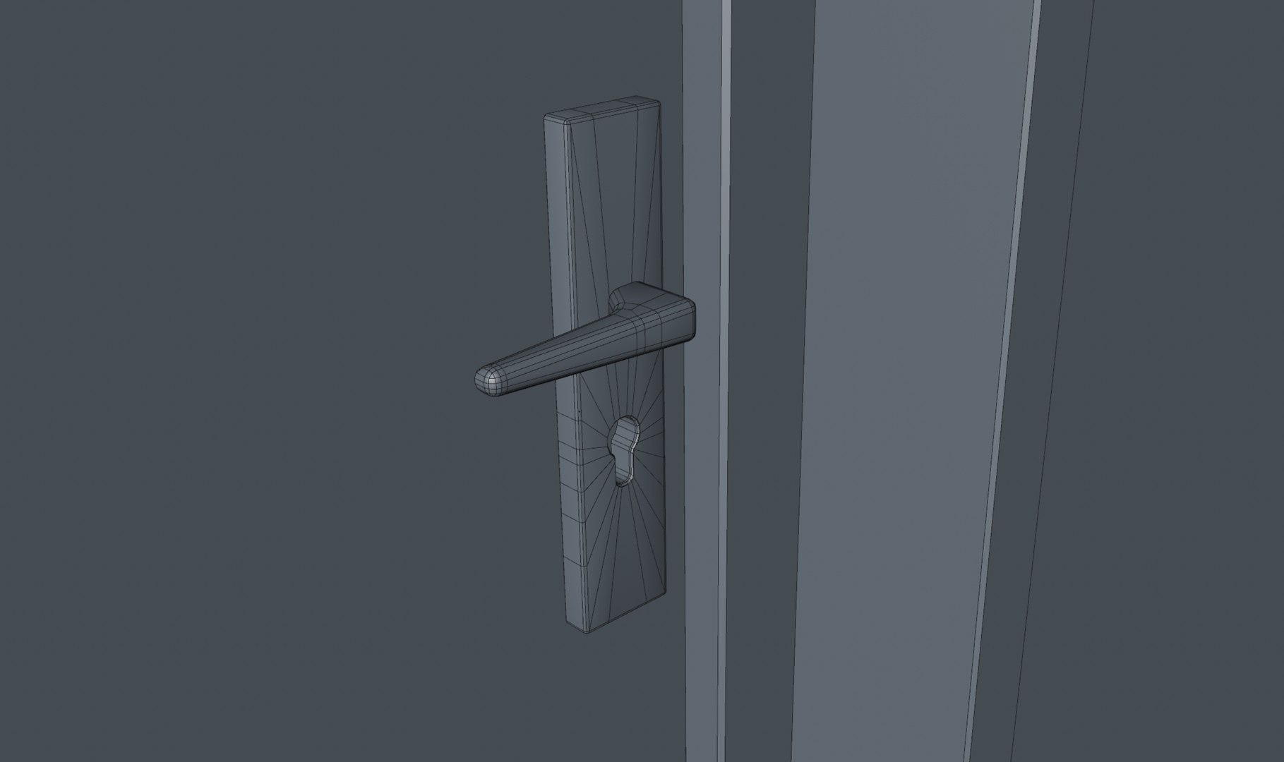 3D Basic Door Model - TurboSquid 1795650