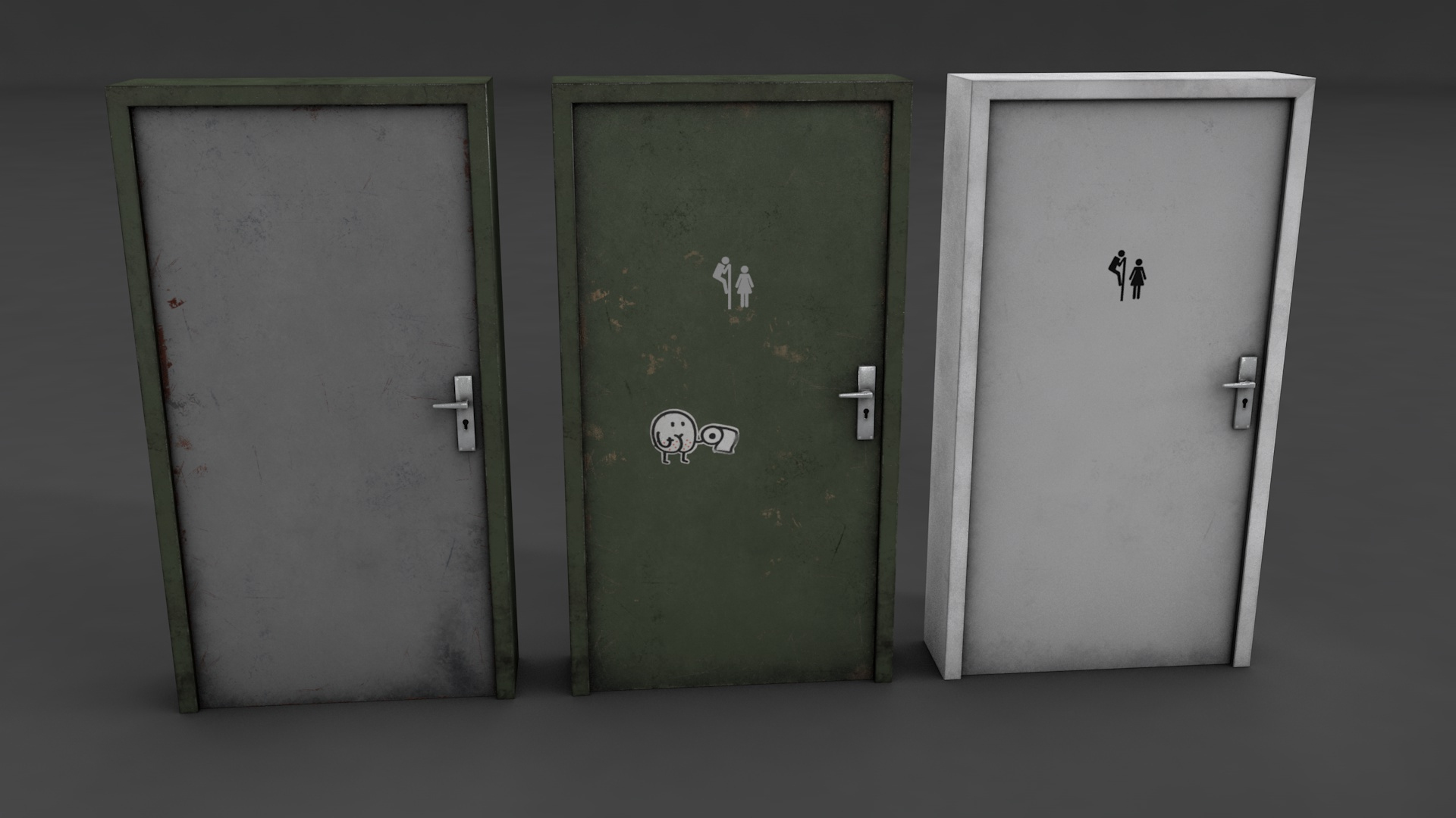 3D Basic Door Model - TurboSquid 1795650