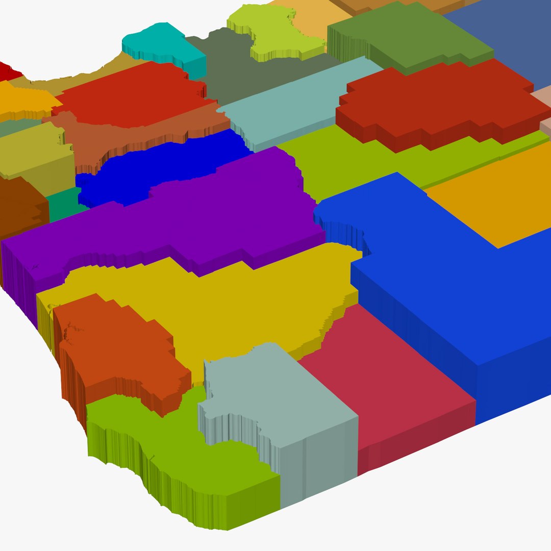 3d Counties Oregon