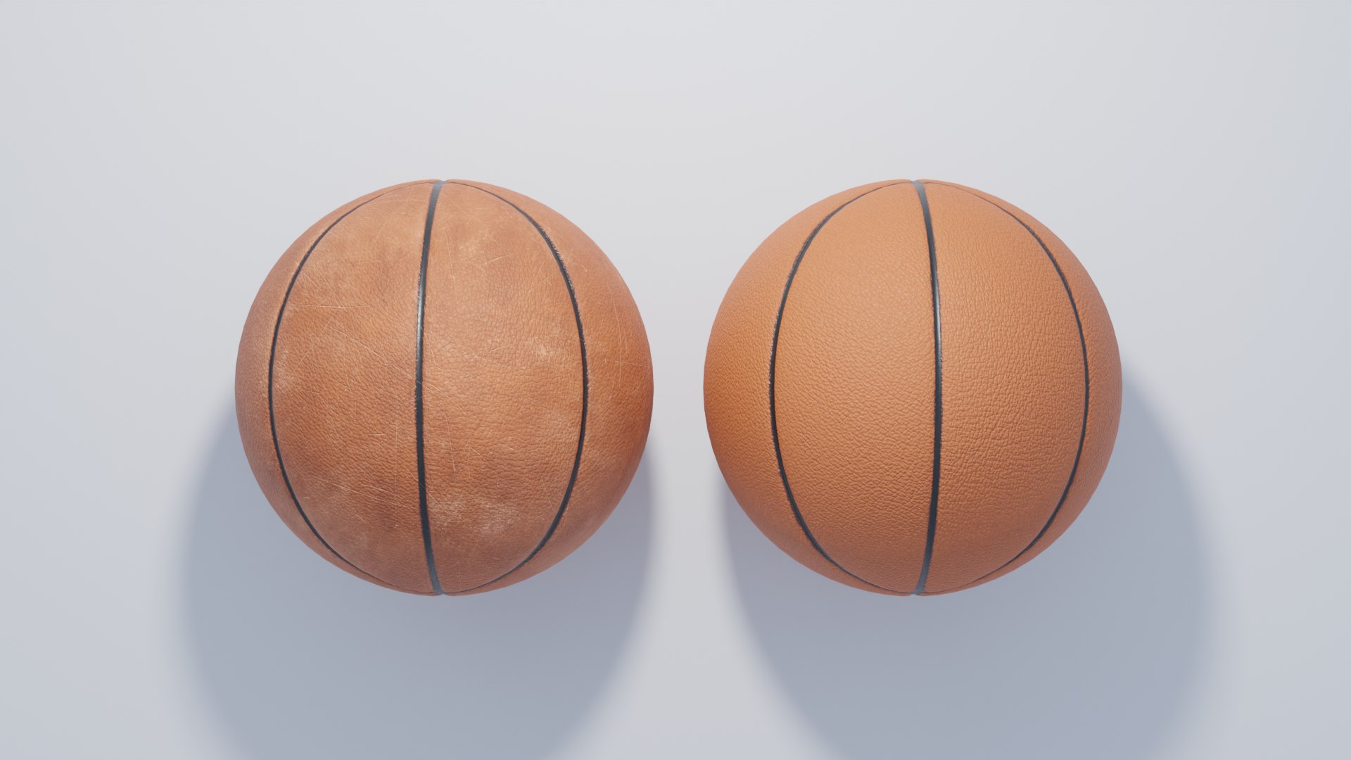 Basketball Dirty And Clean 8K And 4K 3D Model - TurboSquid 1990803