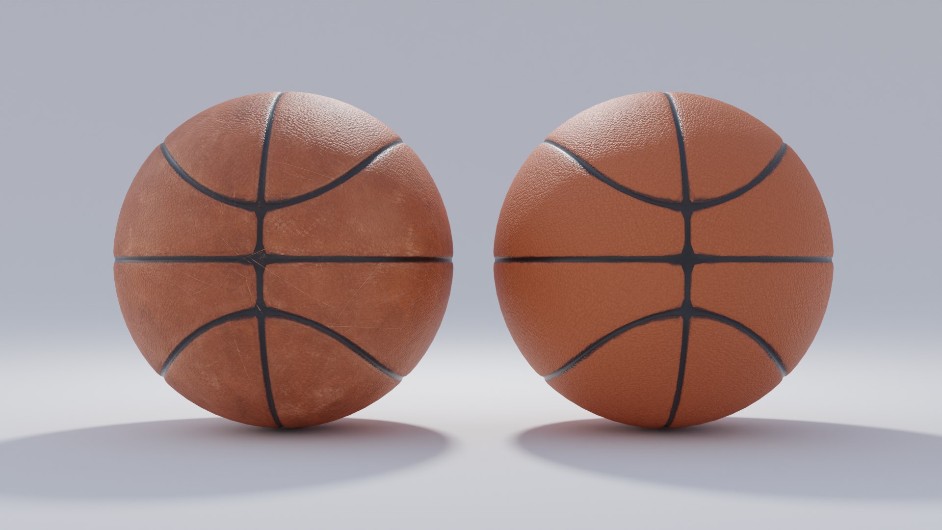 Basketball Dirty And Clean 8K And 4K 3D Model - TurboSquid 1990803