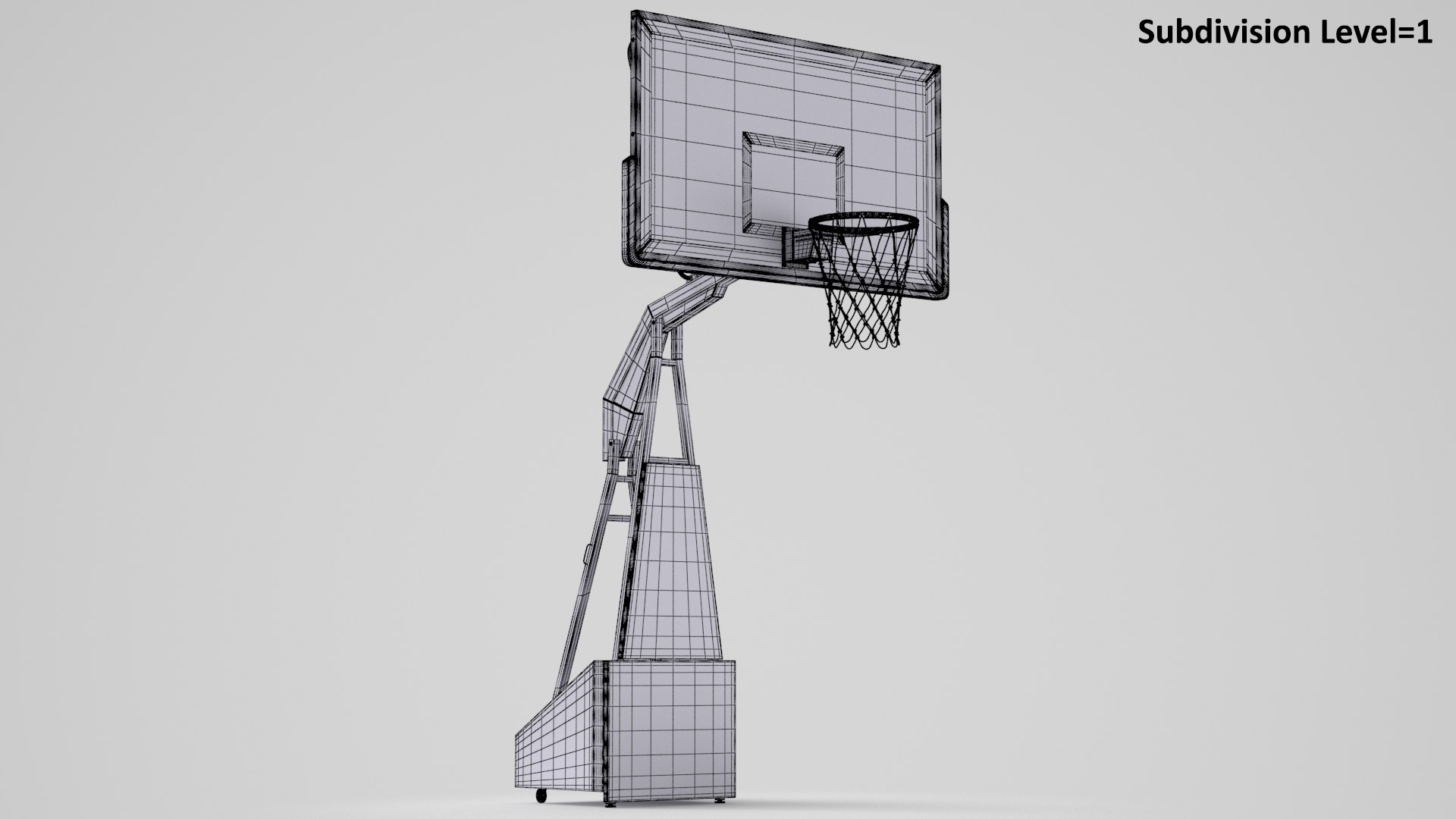 3D Basketball Hoop 07 Model - TurboSquid 1977934