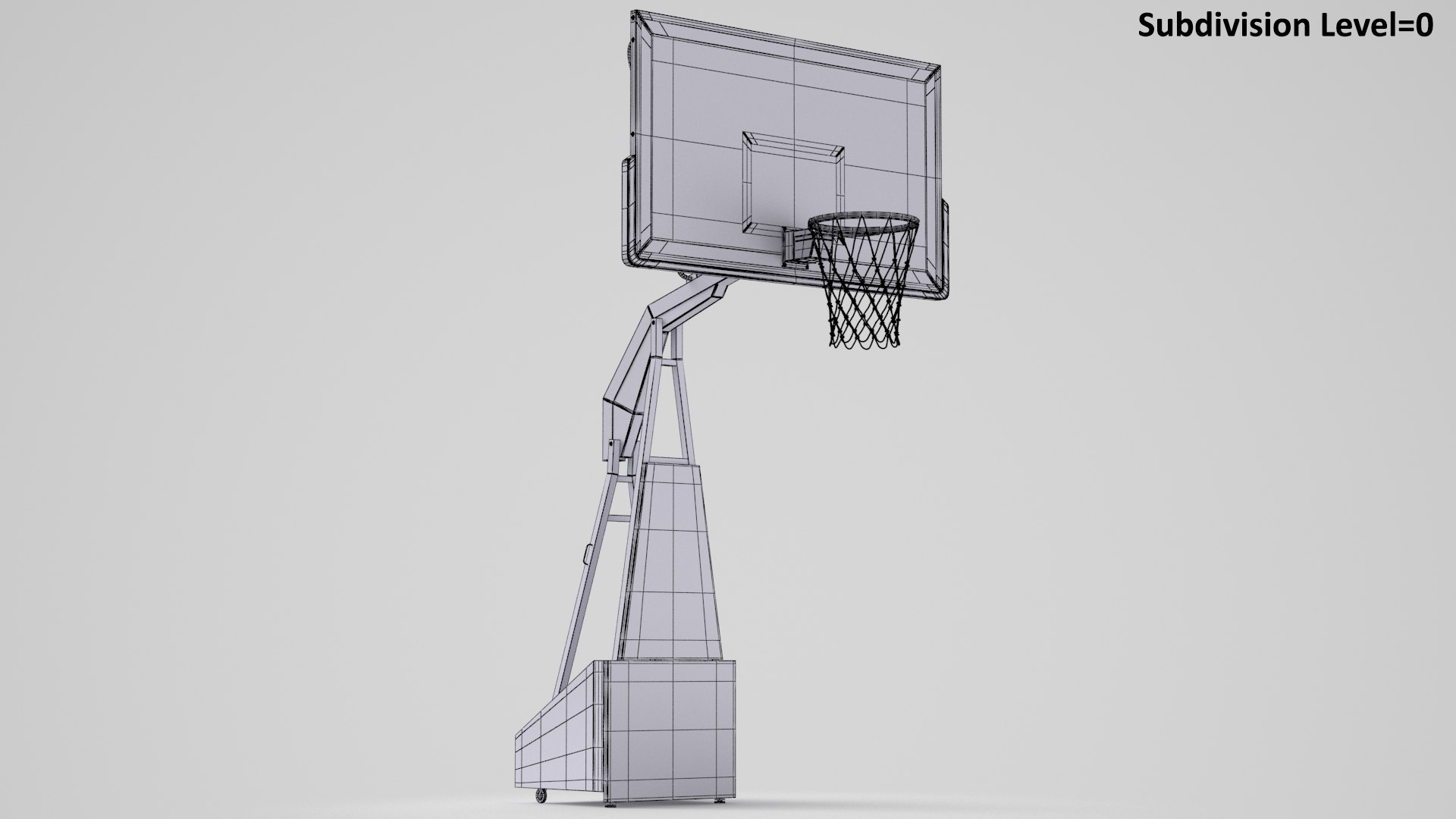 3D Basketball Hoop 07 Model - TurboSquid 1977934