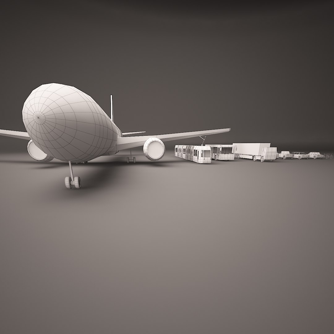 Simple Transportation Set Simply 3D Model - TurboSquid 1150446