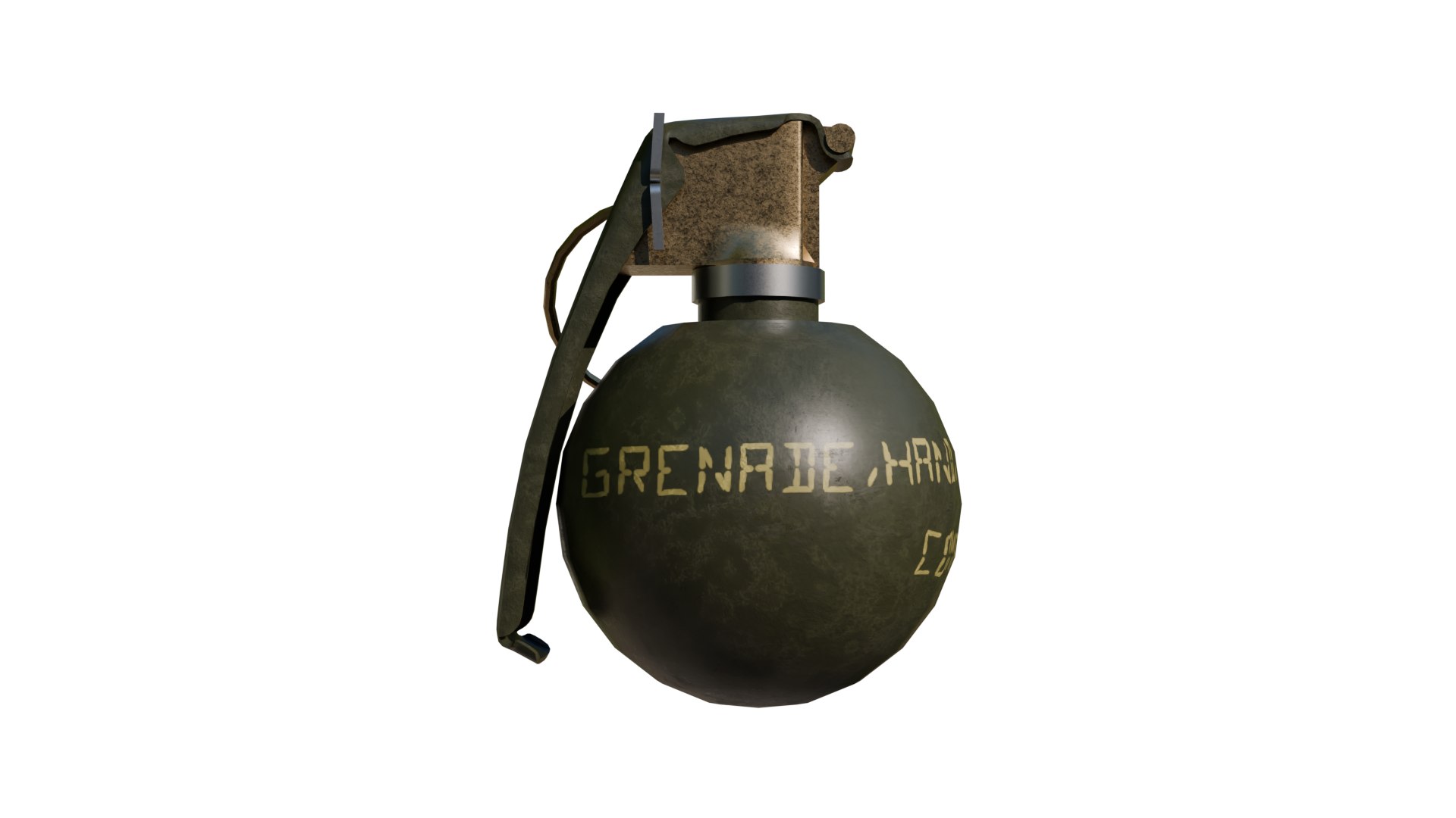 3D M67 Frag Grenade Model - TurboSquid 2289737