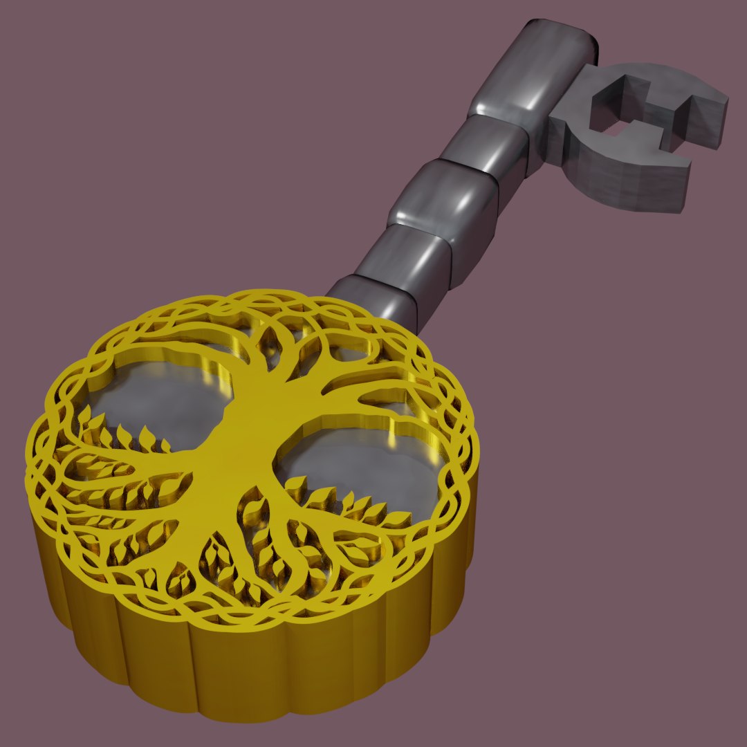 3D Fantasy Key Model - TurboSquid 1255607