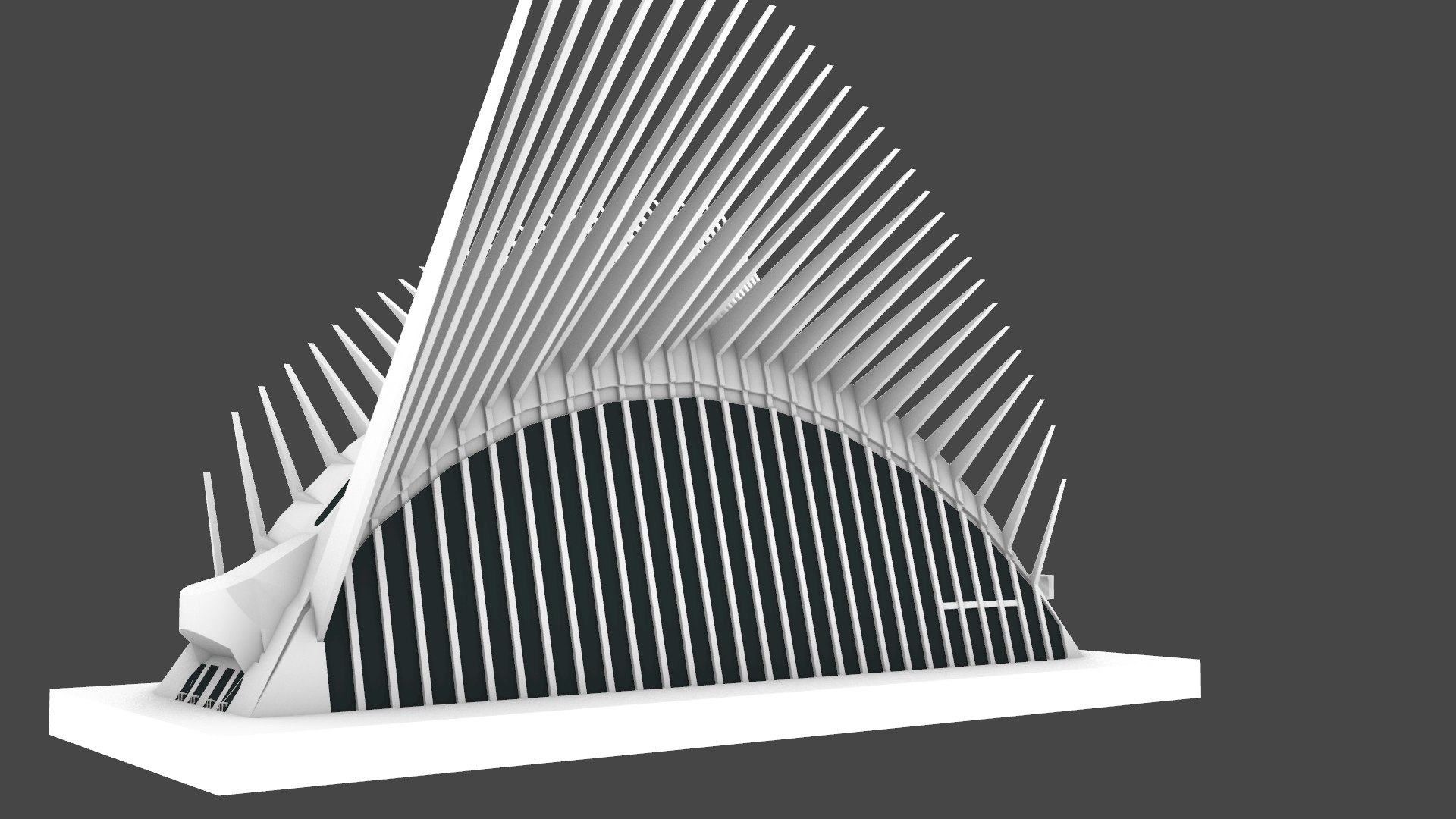 3D WTC PATH Transportation Hub Model - TurboSquid 2026047