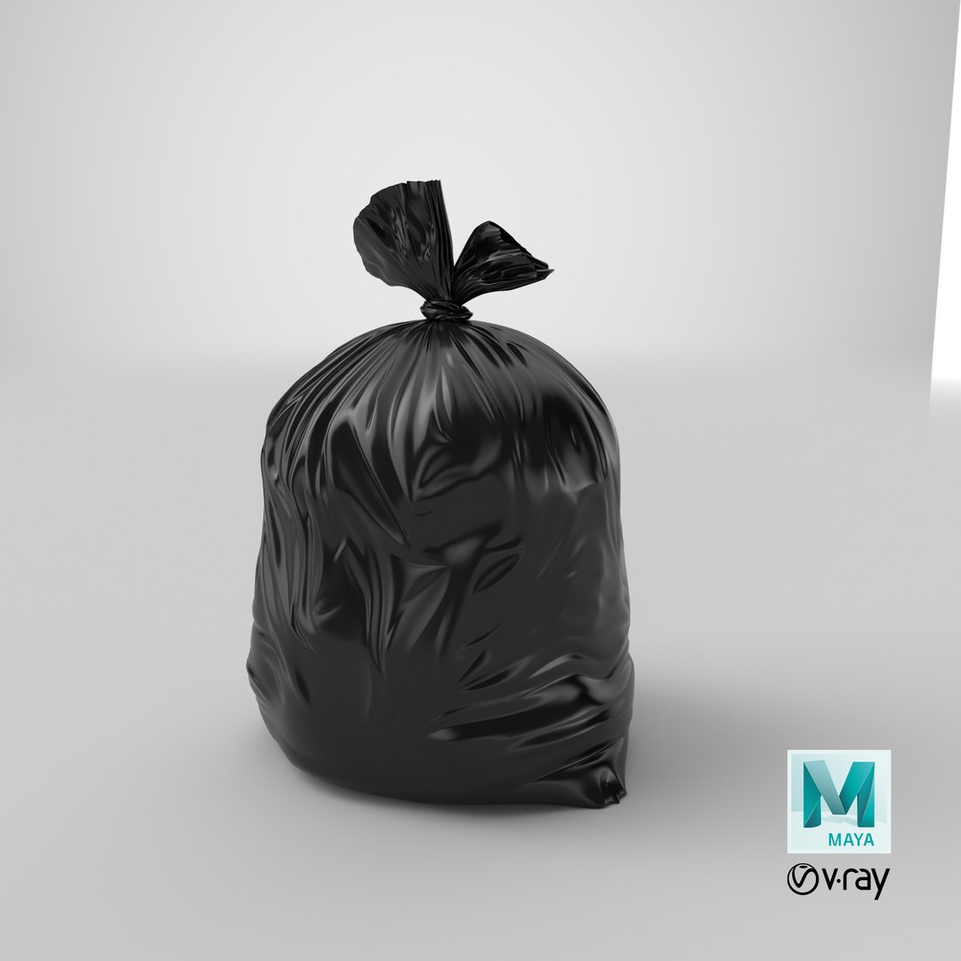 3D Model Garbage Bag V1 - TurboSquid 1983688