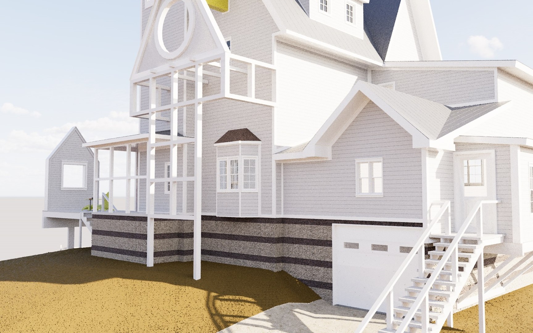 Beetlejuice House 3D Model - TurboSquid 2211653