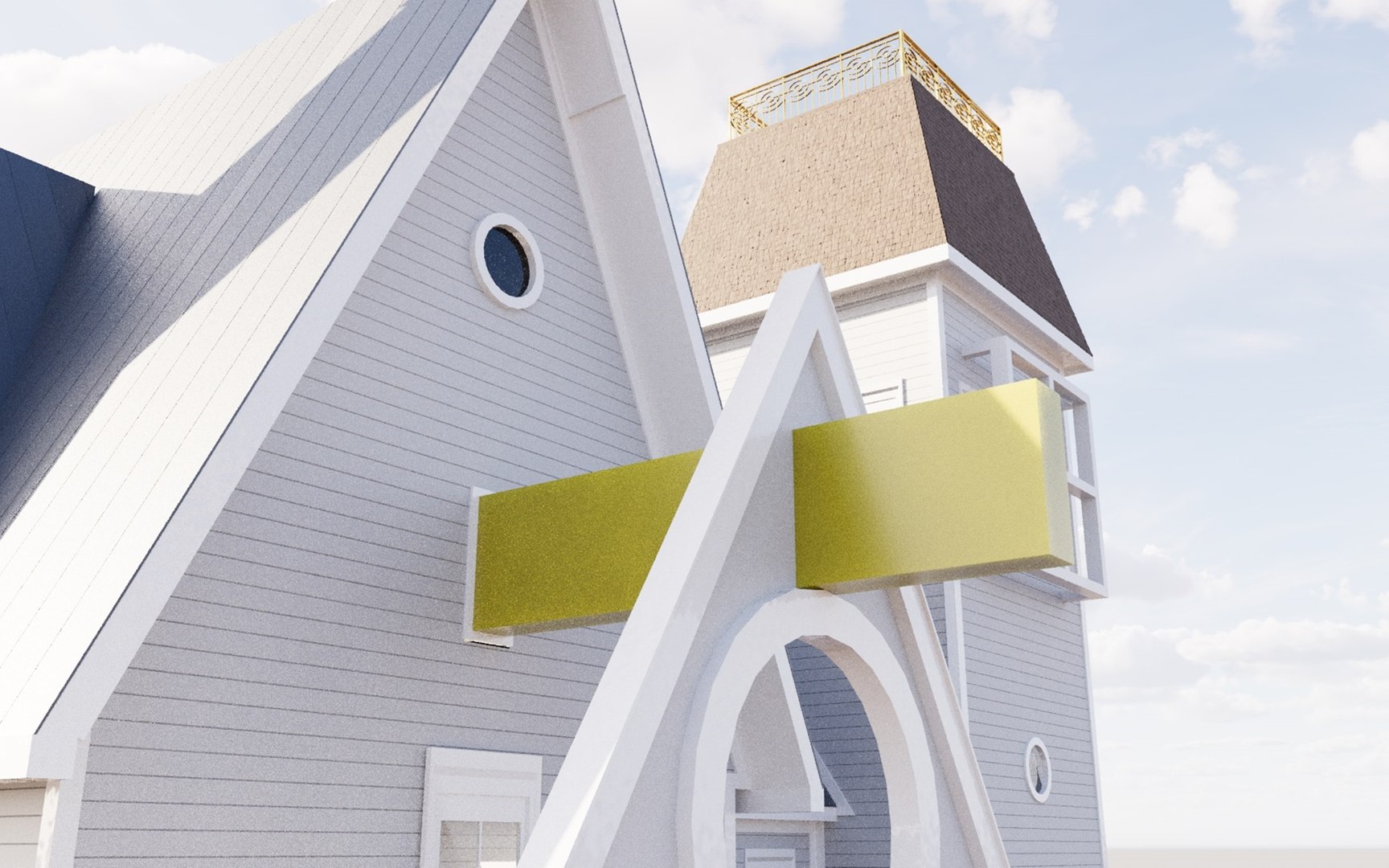 Beetlejuice House 3D Model - TurboSquid 2211653