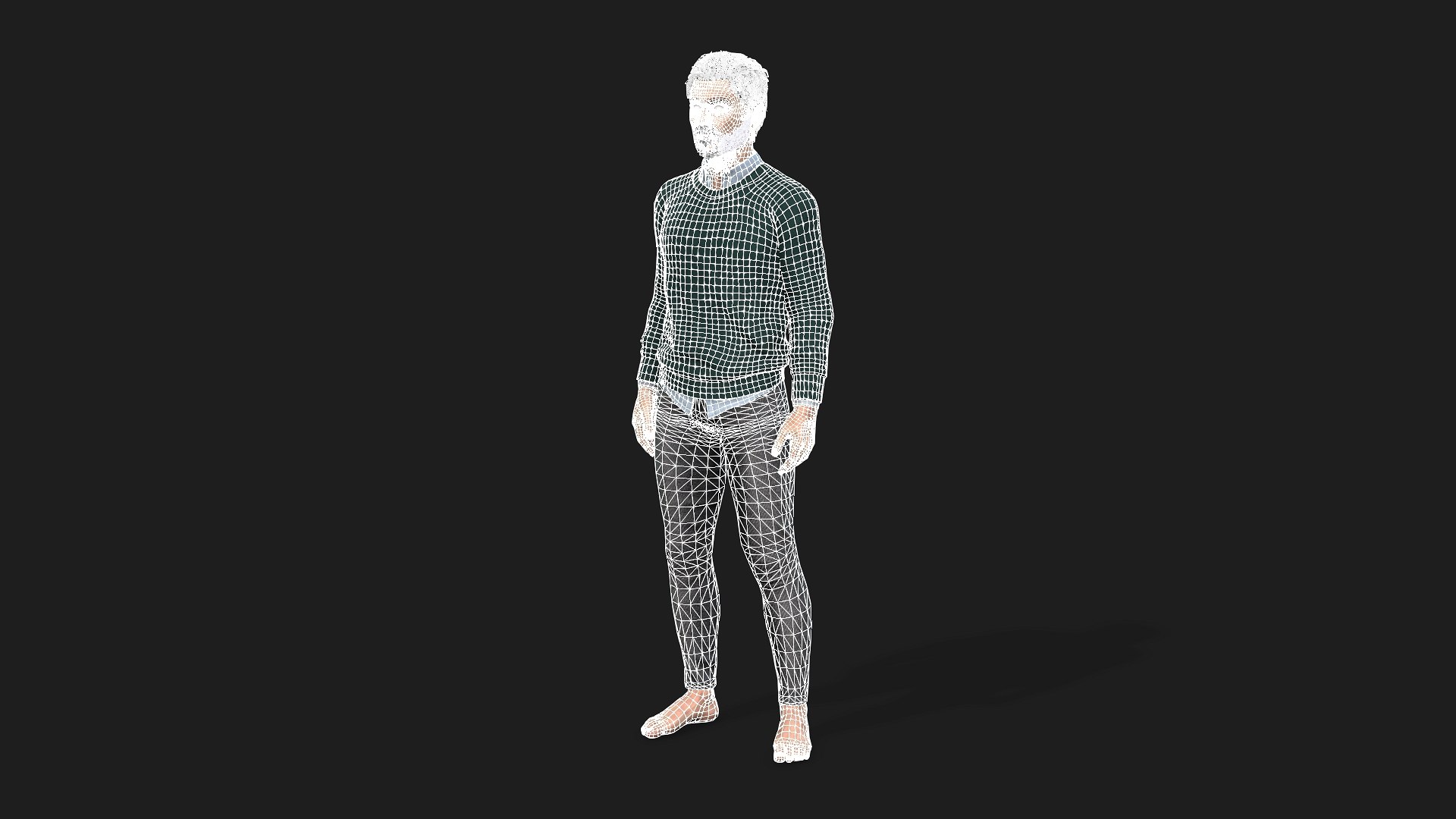 Realistic Man Character Game And Animation Ready 3D Model - TurboSquid ...