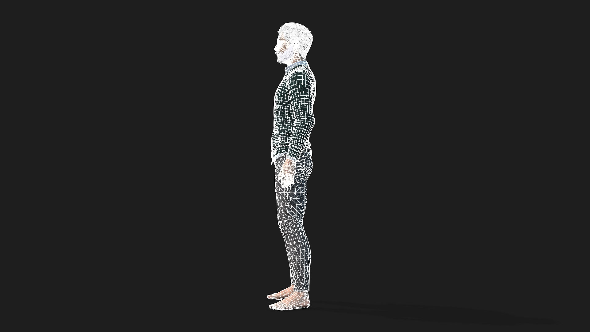 Realistic Man Character Game And Animation Ready 3D Model - TurboSquid ...