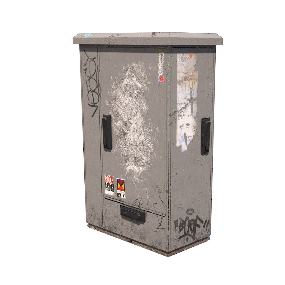 Pbr Box Electric 3D - TurboSquid 1346893