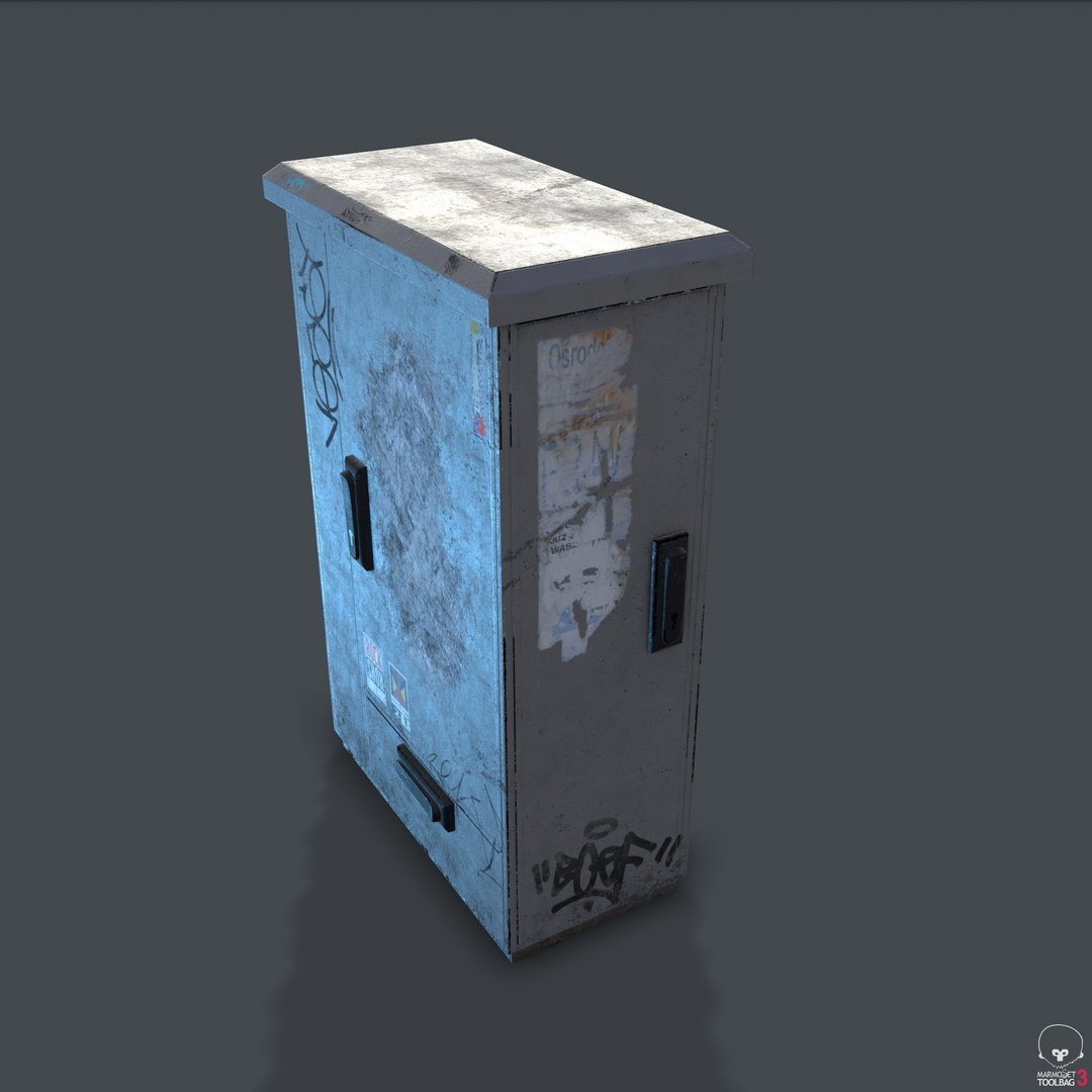 Pbr Box Electric 3D - TurboSquid 1346893