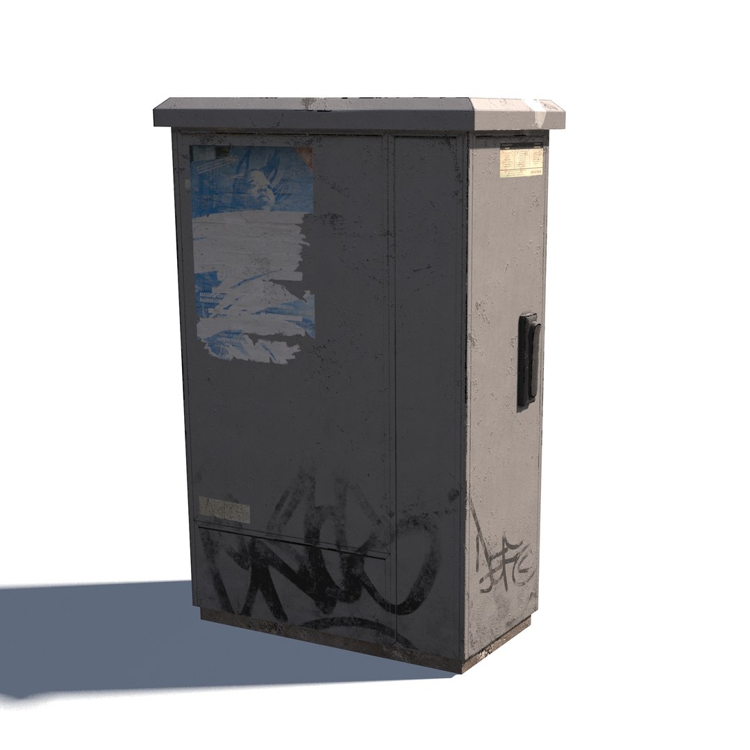 Pbr Box Electric 3D - TurboSquid 1346893