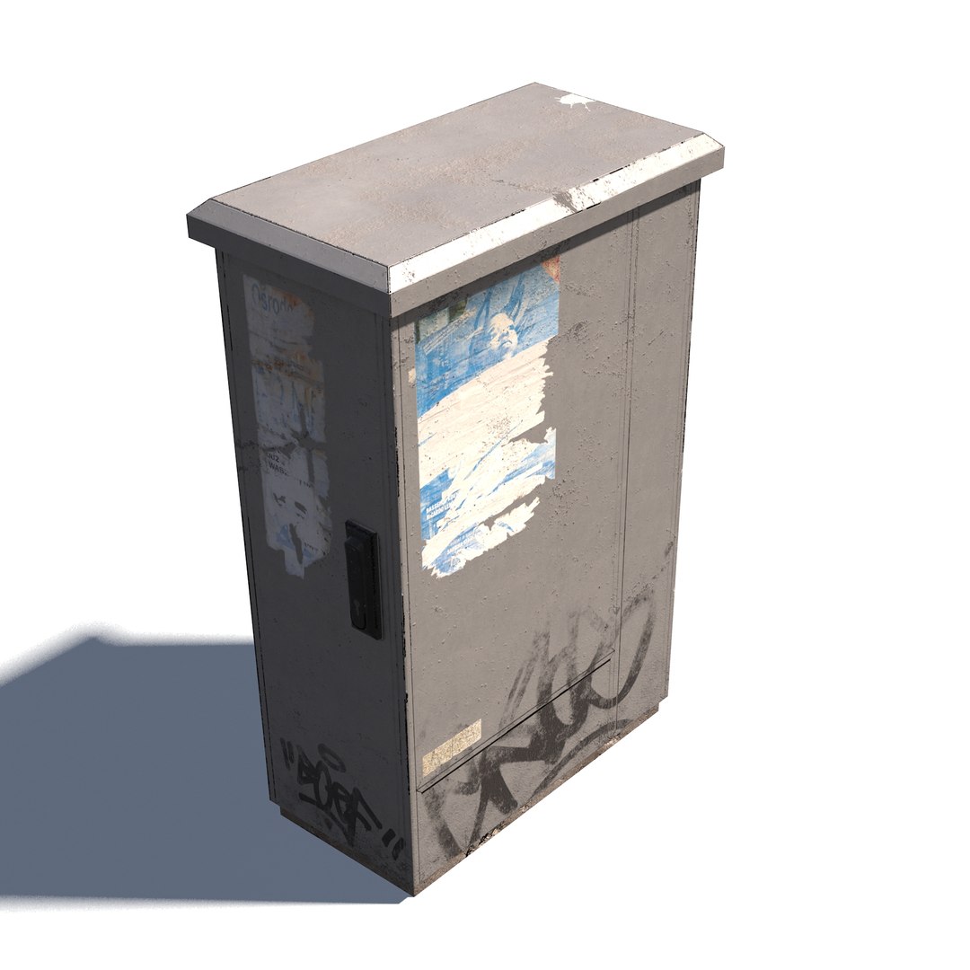 Pbr Box Electric 3D - TurboSquid 1346893