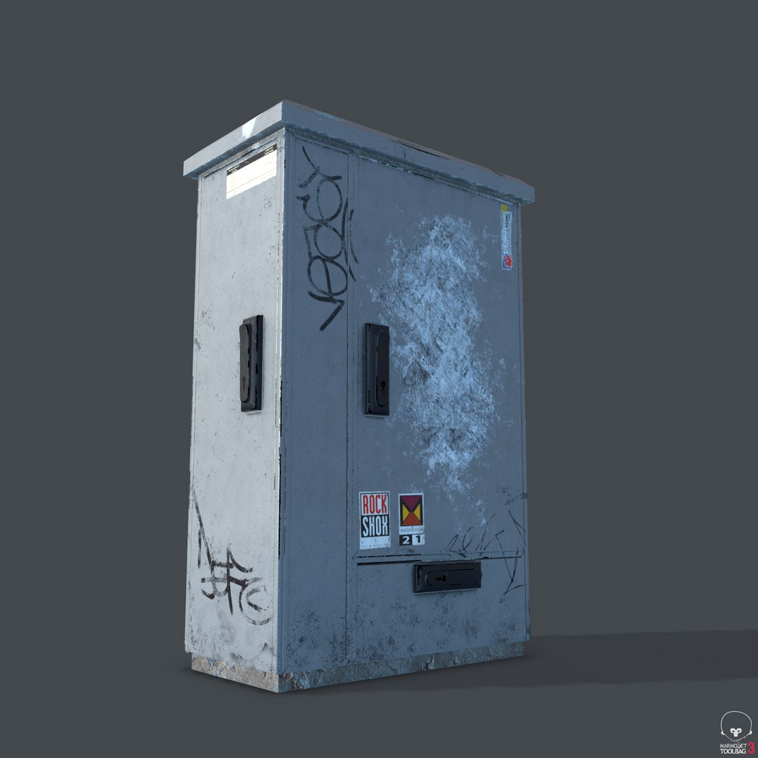 Pbr Box Electric 3D - TurboSquid 1346893