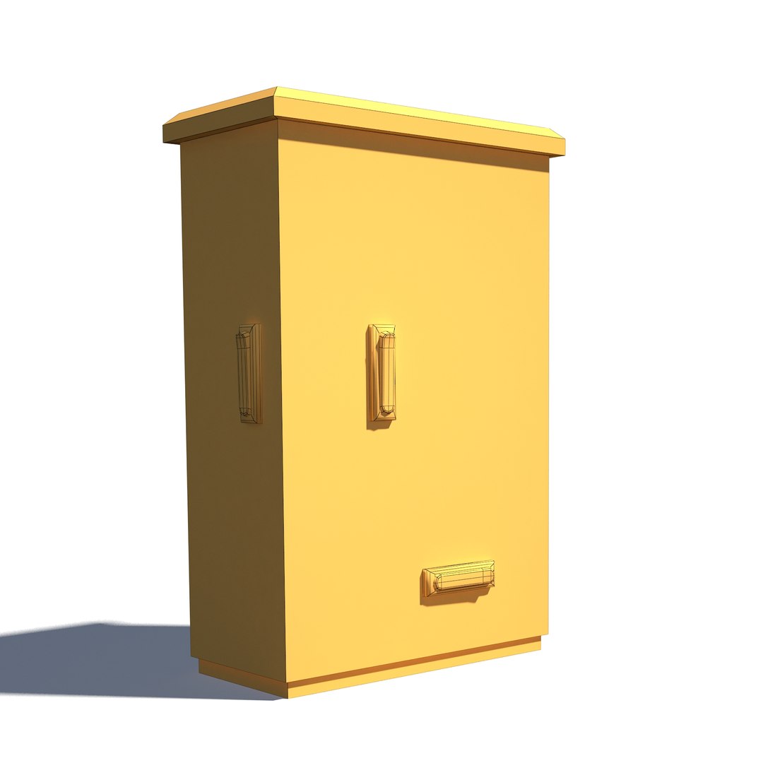 Pbr Box Electric 3D - TurboSquid 1346893