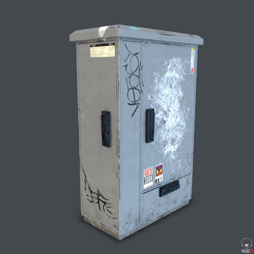 Pbr Box Electric 3D - TurboSquid 1346893
