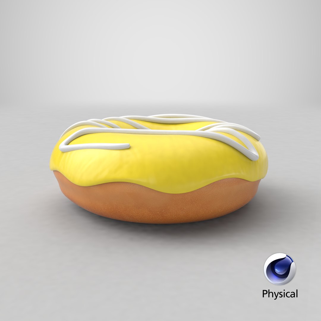 3D donut modeled - TurboSquid 1310999