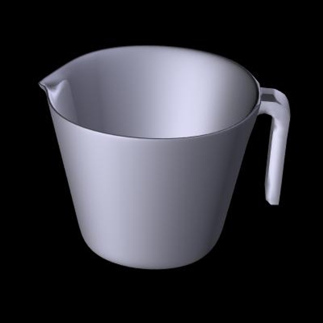 3d Model Containers Jugs Cans Cups