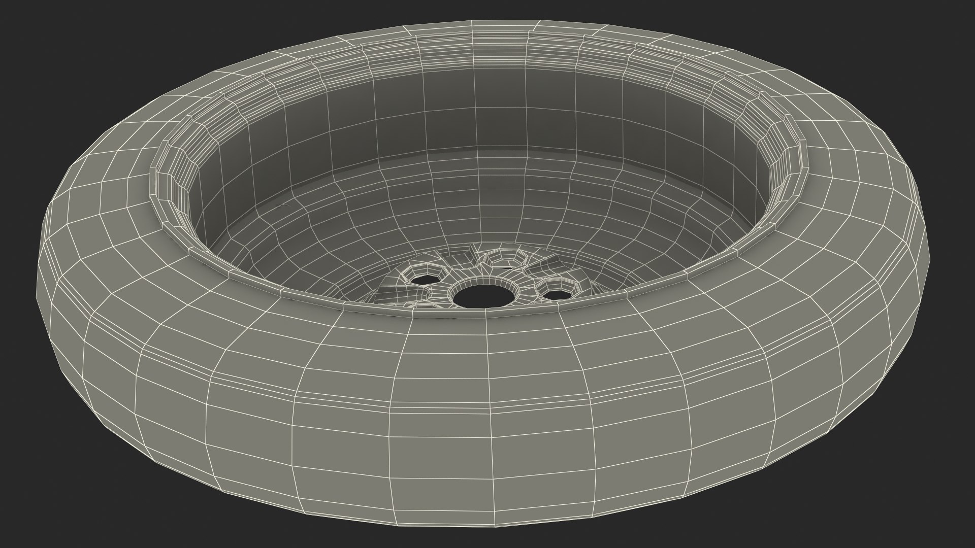 3D Model Temporary Spare Wheel With Tyre 125 R15 - TurboSquid 1745119