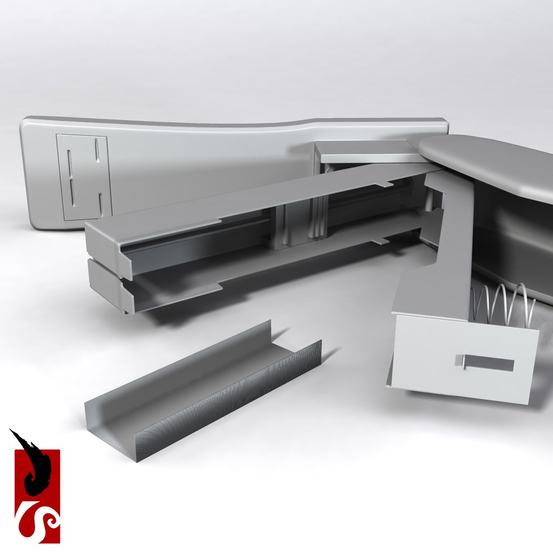 Stapler Product 3d Obj