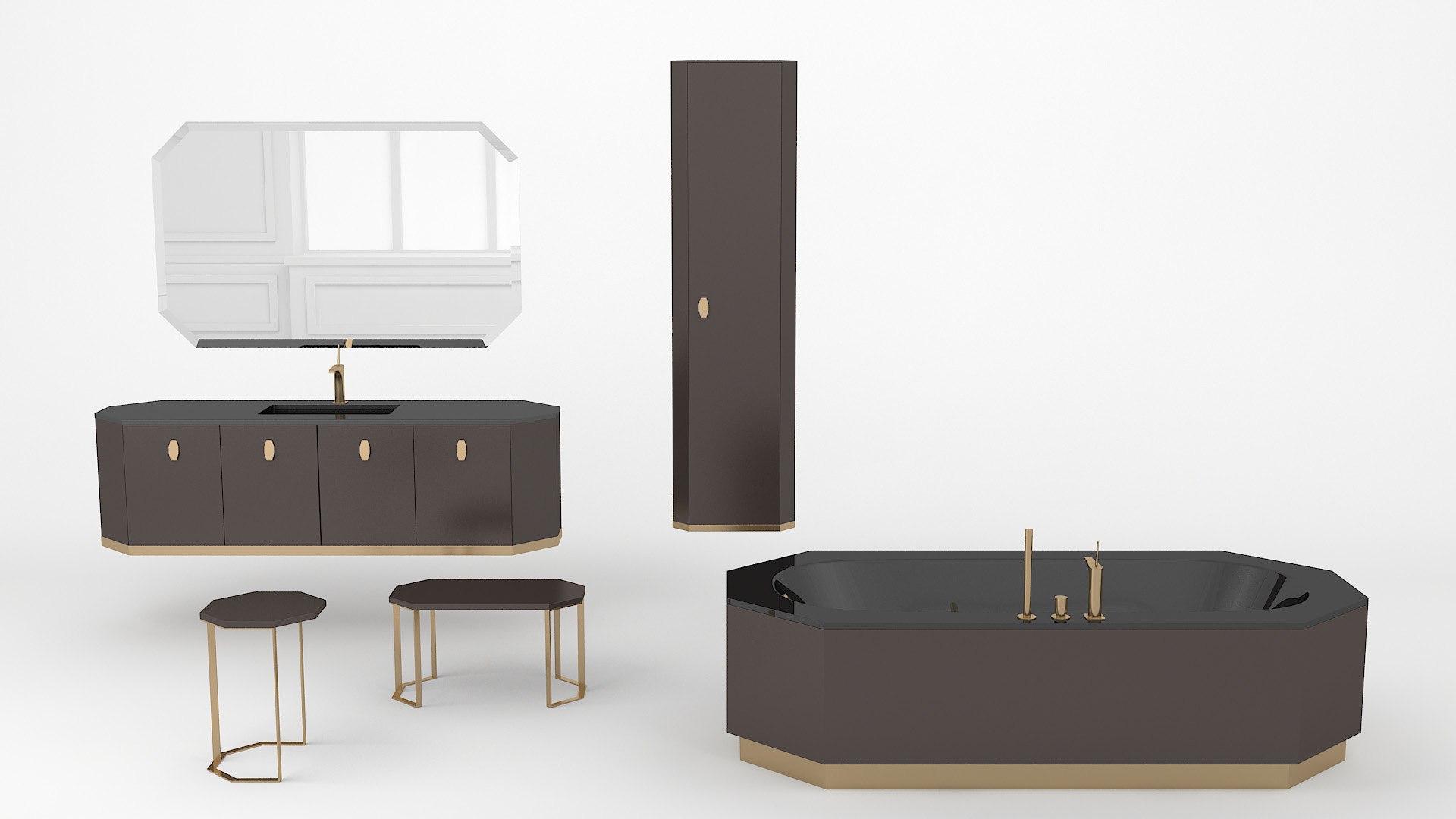 3D Set V-ray Model - TurboSquid 1255351