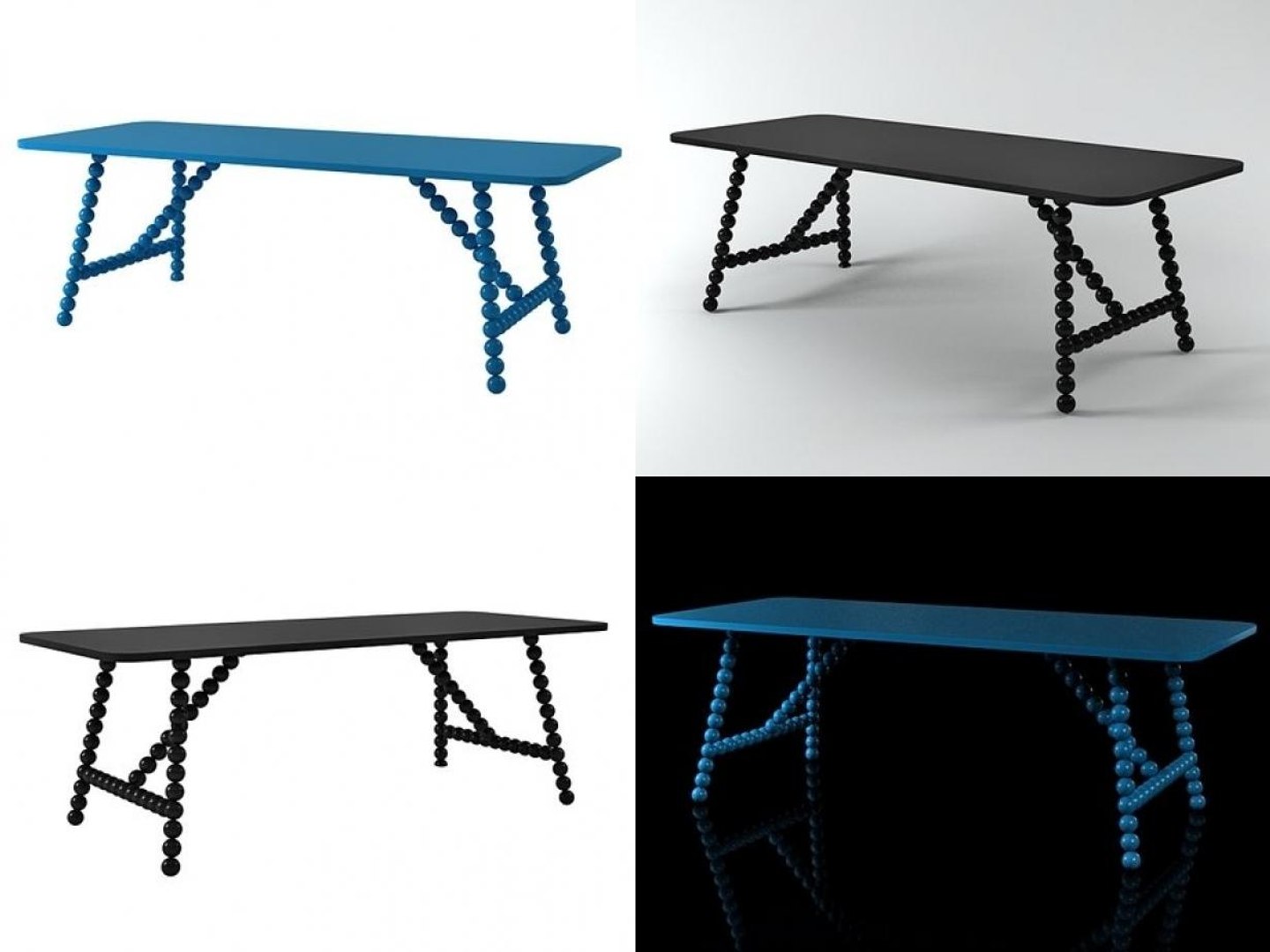 3D Balls Table - TurboSquid 1183346