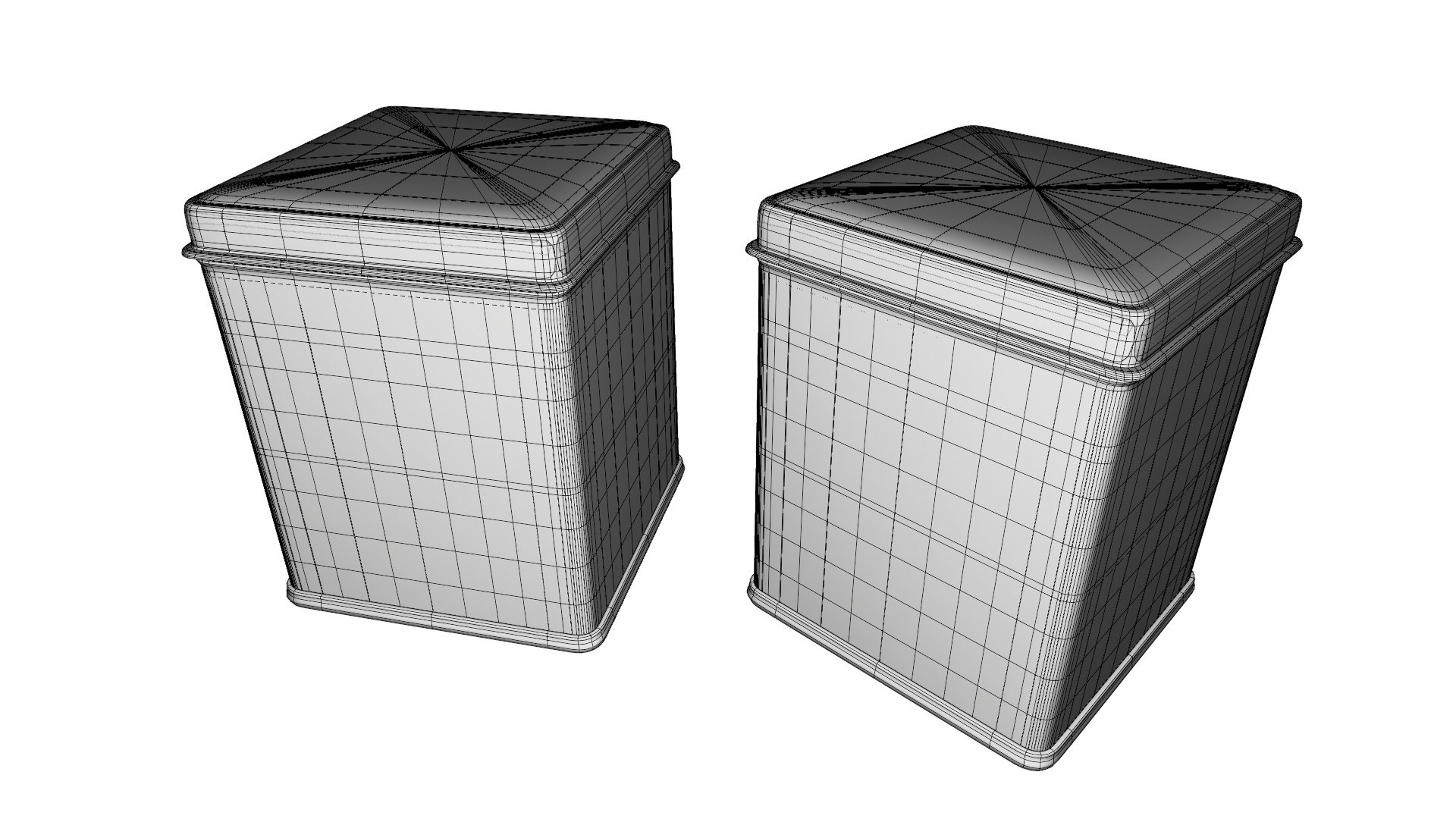 Metal containers 3D - TurboSquid 1649249