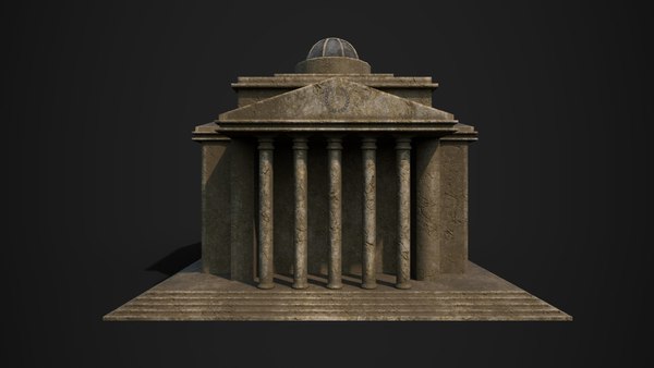 3D roman building - TurboSquid 1748712