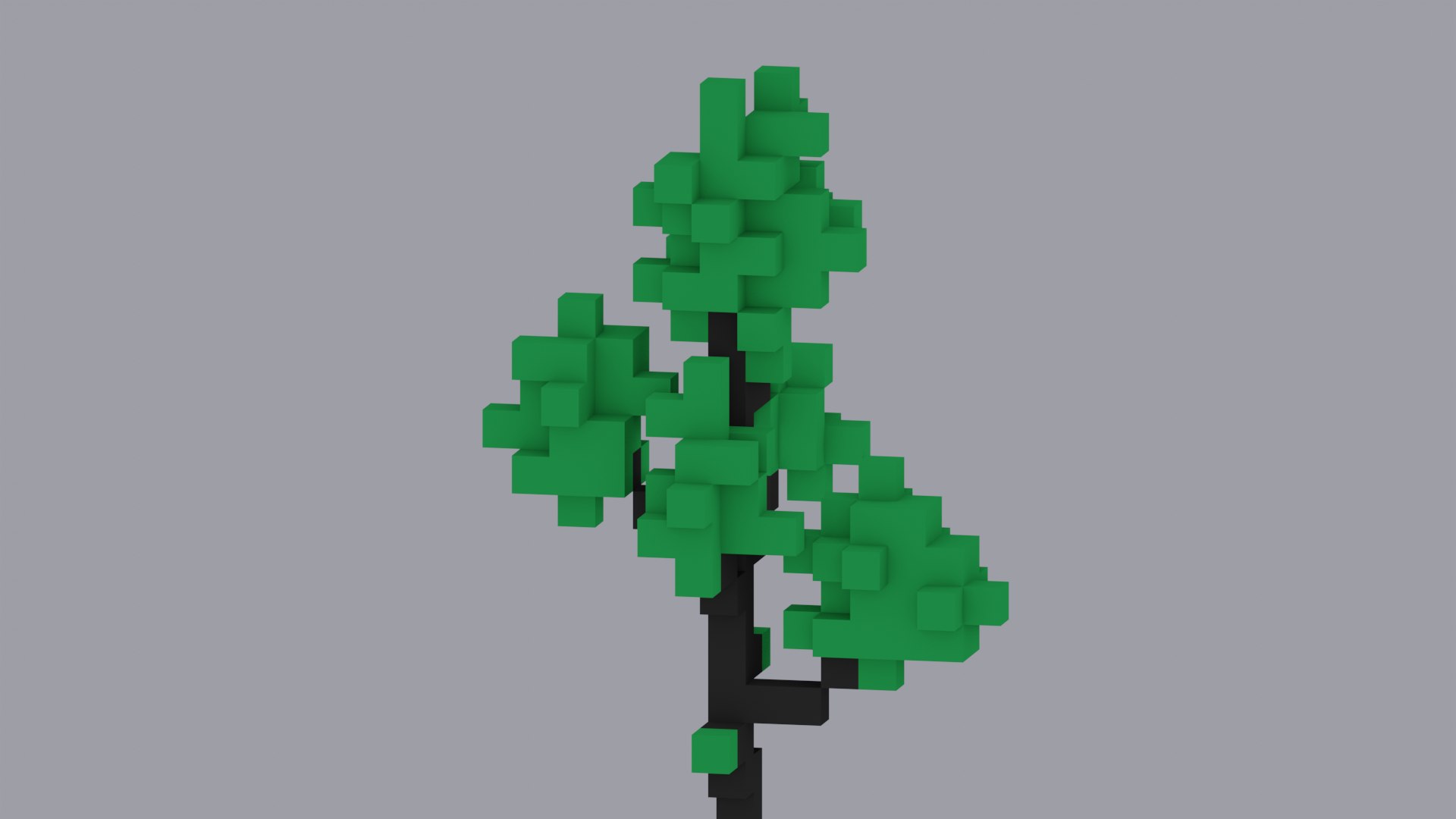 Voxel tree 3D model - TurboSquid 1370691