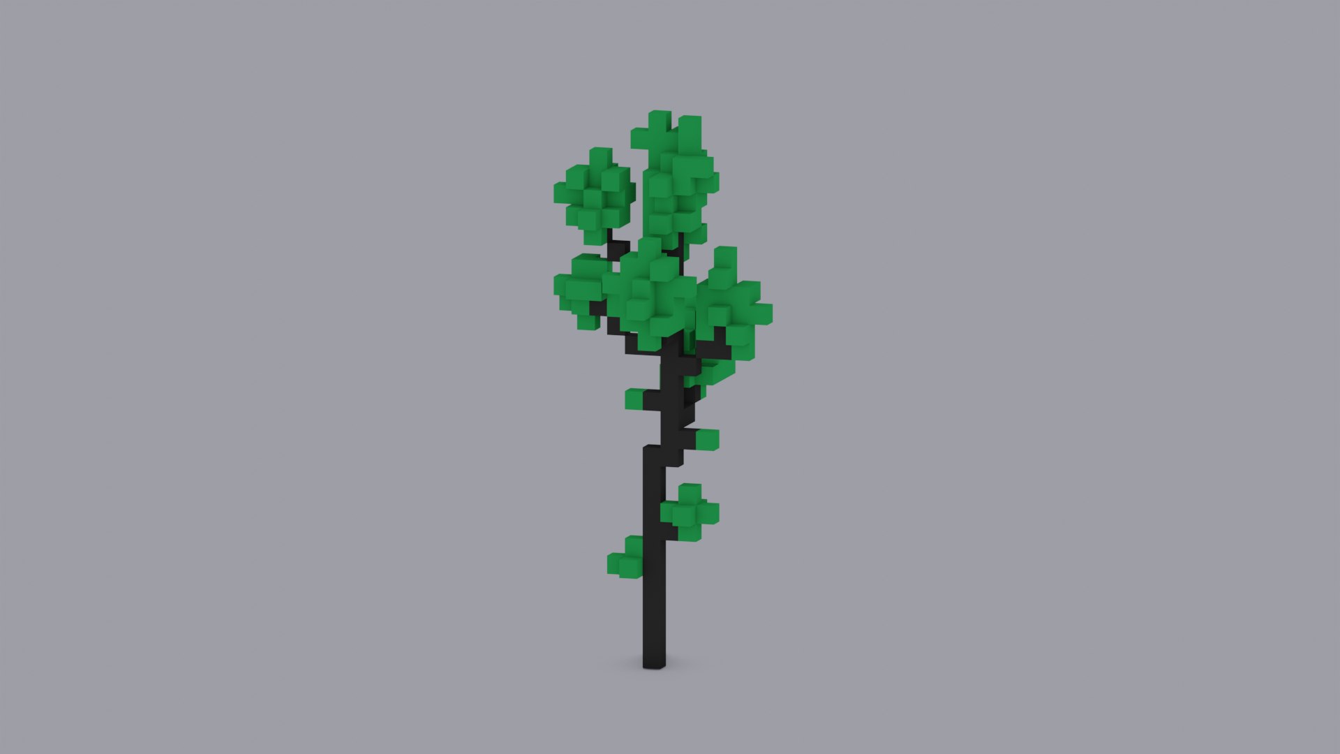 Voxel tree 3D model - TurboSquid 1370691
