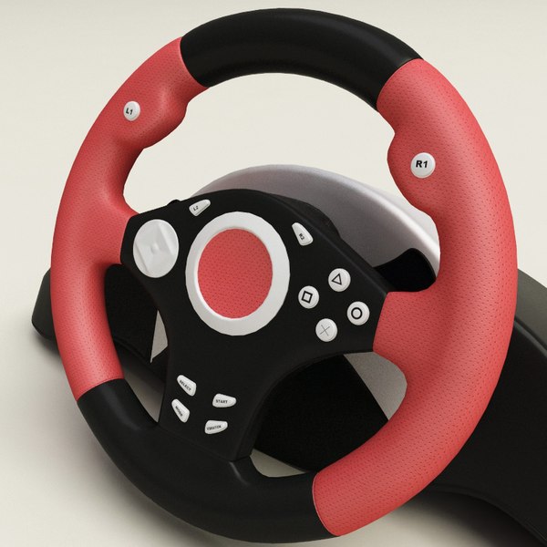 3d model usb steering wheel